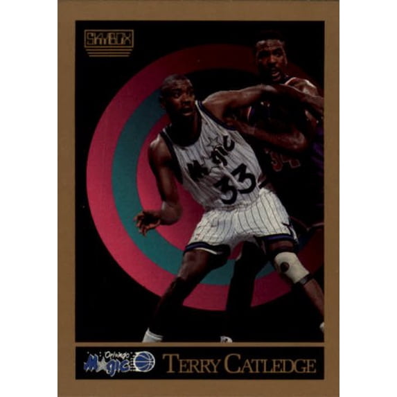 1990-91 SkyBox #201 Terry Catledge NBA Basketball Trading Card ...