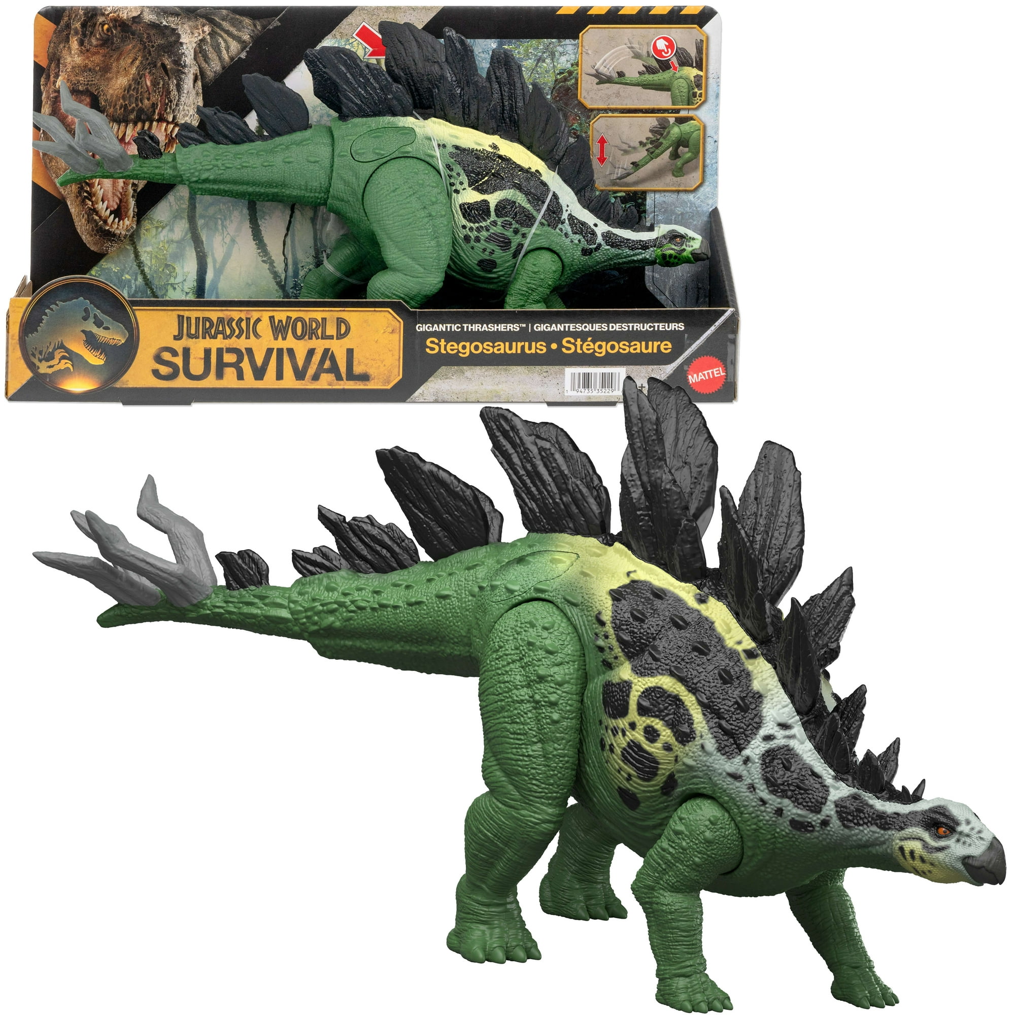 Click here for Jurassic World Gigantic Thrashers Stegosaurus Dino... prices