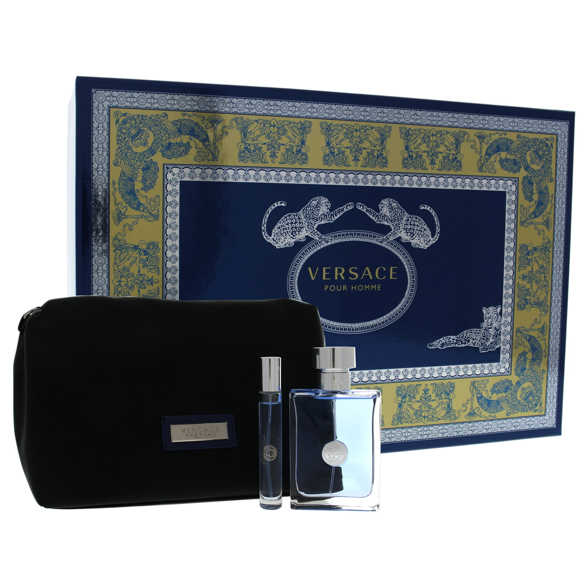 Set de Perfume Versace Versace Pour Homme Aerosol EDT Aerosol Versace ...