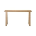 "Plank+Beam 56"" Classic Wood Console Table, Blonde, Hallway Entryway ...