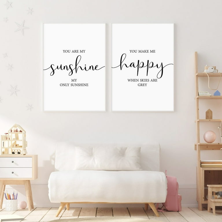 You Are My Sunshine My Only Sunshine Wall Art