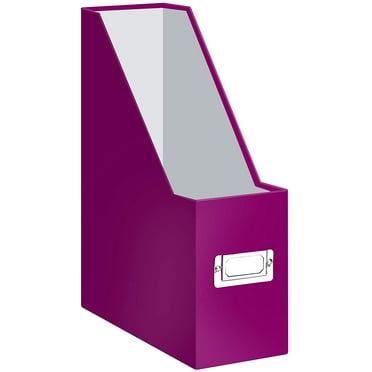 TRU RED Plastic Magazine File Blk 2/Pack TR55337 - Walmart.com