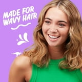 Aussie Miracle Waves Anti-Frizz Hemp Paraben-Free Shampoo, 12.1 fl oz ...
