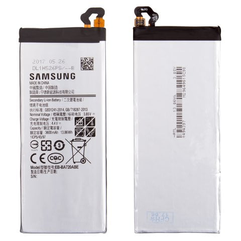 Phonesmart Replacement Battery With Tools For Samsung Galaxy A7 (2017)  Sm-A720 A720f Eb-Ba720abe Eb-Ba720aba Eb-Ba720abu