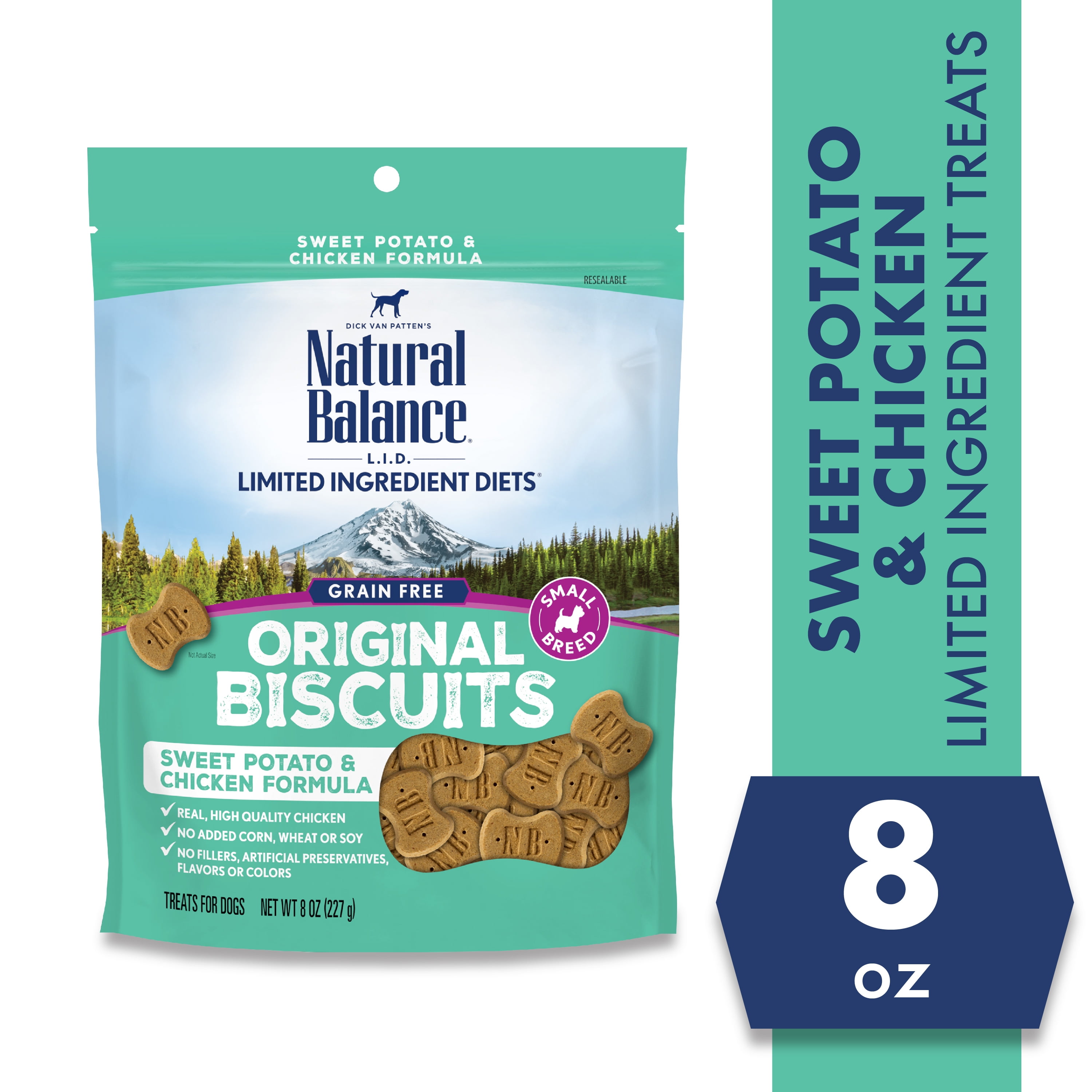 Natural Balance L.I.T. Limited Ingredient Treats Sweet Potato & Chicken ...