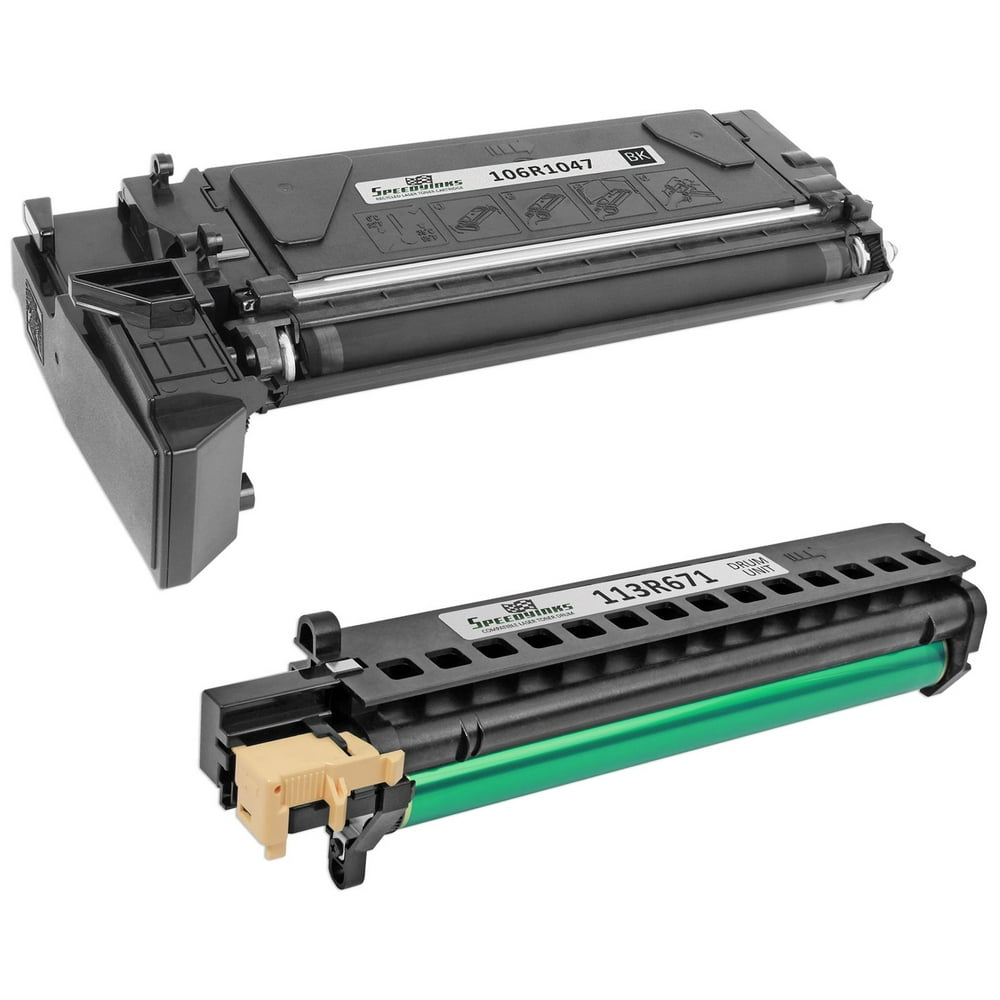 Speedy Inks Compatible Toner Drum Unit Set Replacement for Xerox ...