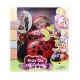13" My First Ladybug Rideon with Telescopic Handle - Walmart.com