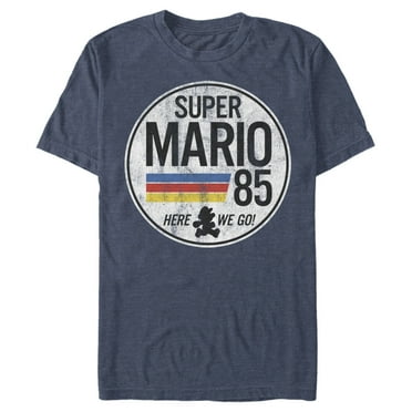 Nintendo Super Mario Logo Men's and Big Men's Graphic T-shirt - Walmart.com