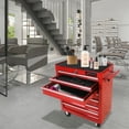 Kingwolfox 7-Drawer Lockable Tool Cart Tool Chest with Wheels & Pull ...