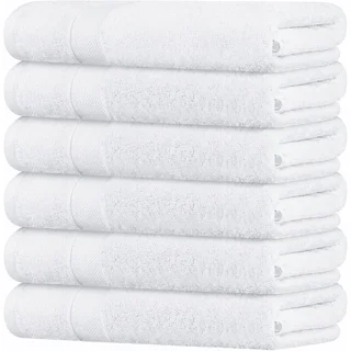 Mainstays Basic Bath Towel, White, 27x52 - Walmart.com