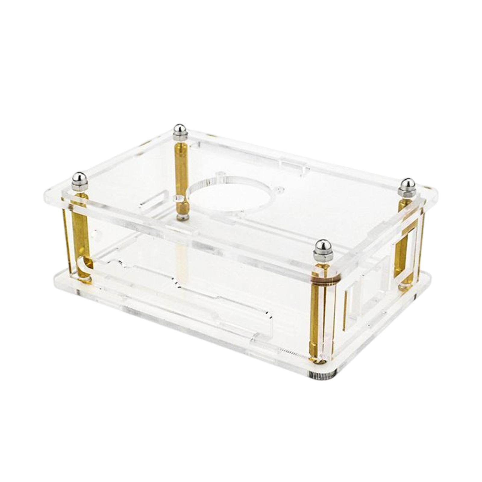 Transparent Acrylic Case Copper Aluminum Heatsinks protection Shell for ...