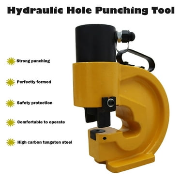 Electric Hydraulic Hole Puncher Steel Plate Hole Punching Machine Metal ...