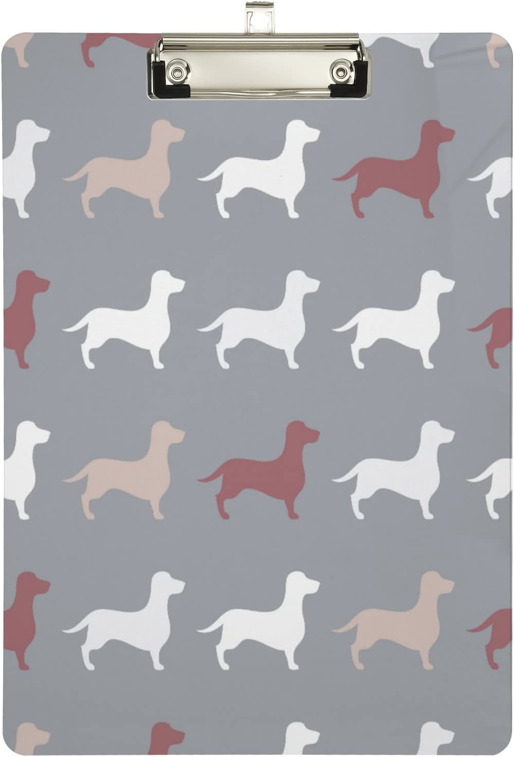 FMSHPON Dachshund Dogs Clipboard Hardboard Wood Nursing Clip Board and ...