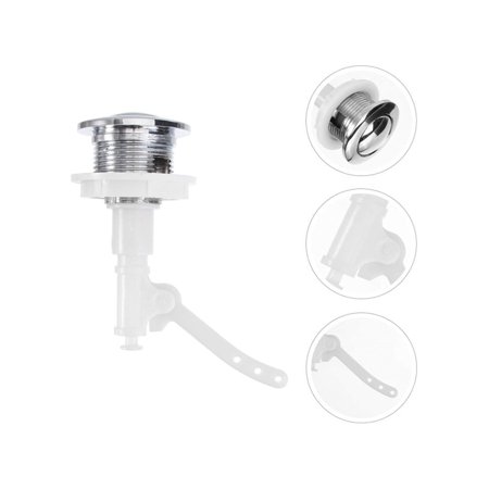 Xizioo Water tank accessories push button toilet sitter round single ...