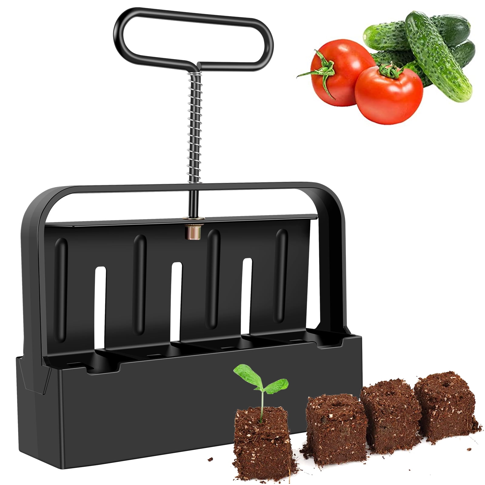 Adifare Soil Blocker,Soil Block Maker Set Hand-held Ergonomic Soil ...