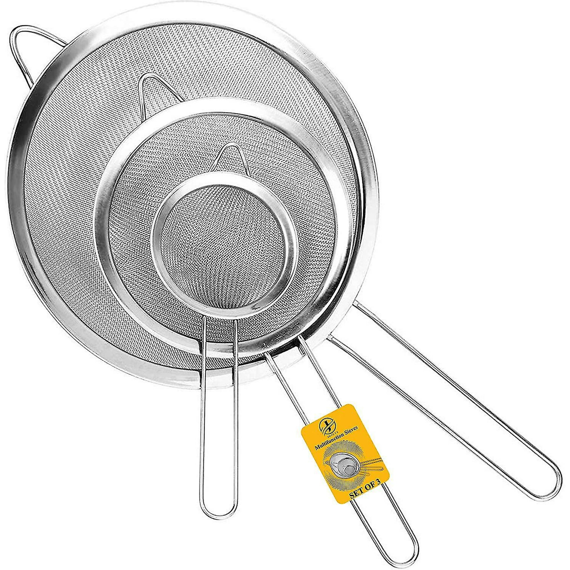 Click here for Linkcro Sieve Set In Three Different Sizes - Metal... prices