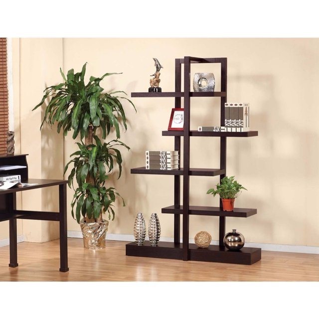 Beautiful Display Cabinet With 5 Open Shelves. - Walmart.com