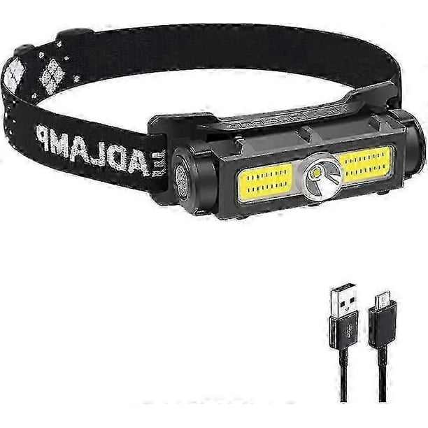 8000 Lumen Headlamp Rechargeable, Super Bright Cob Led Headlight, 7 ...