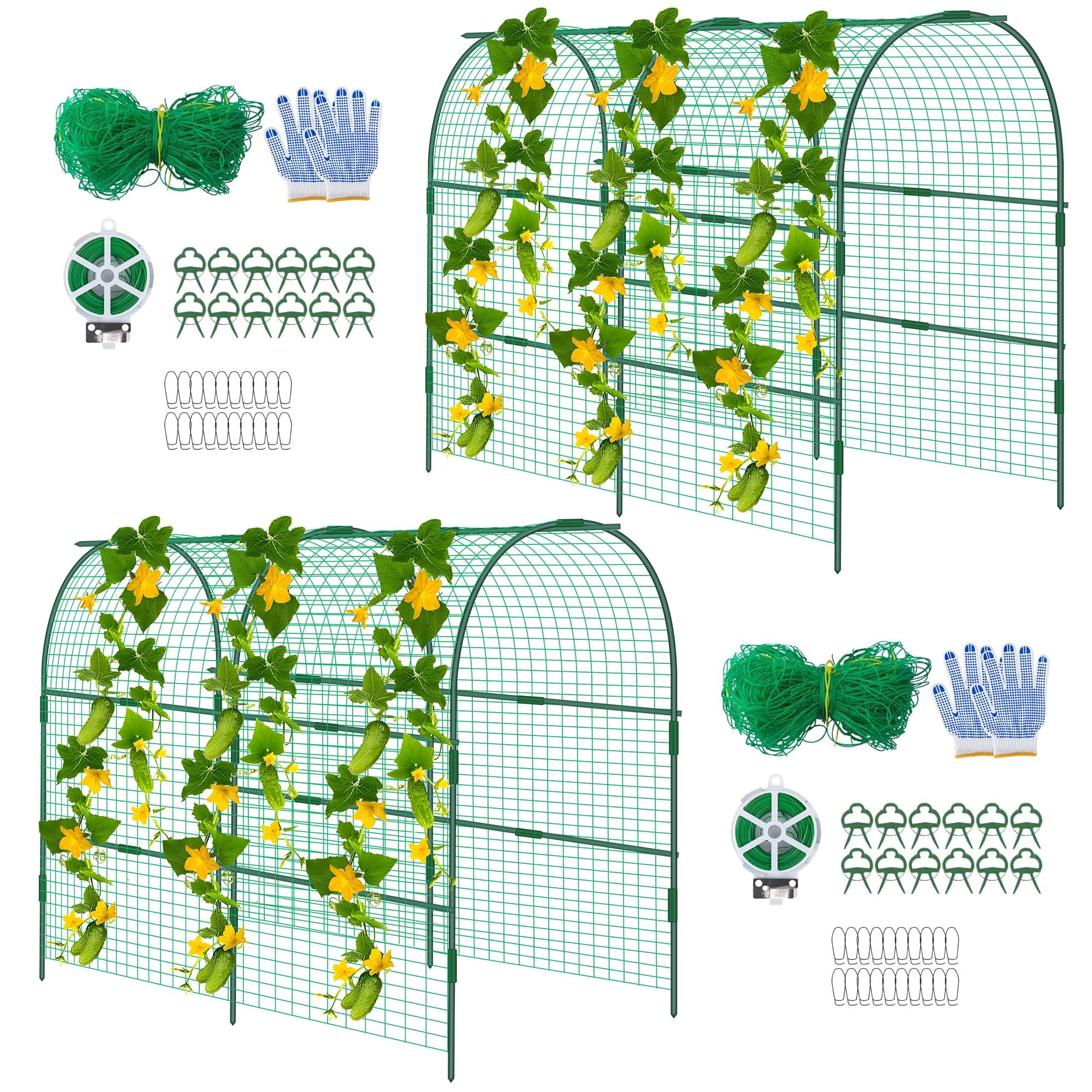 Click here for Codree 2 Packs Garden Cucumber Trellis For Plant-... prices