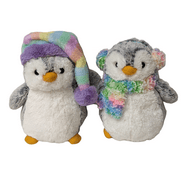 Set of 2 CHAZ & CHUCKY CHILLIN' CHICK Winter Penguins 10" Stuffed Plush ...
