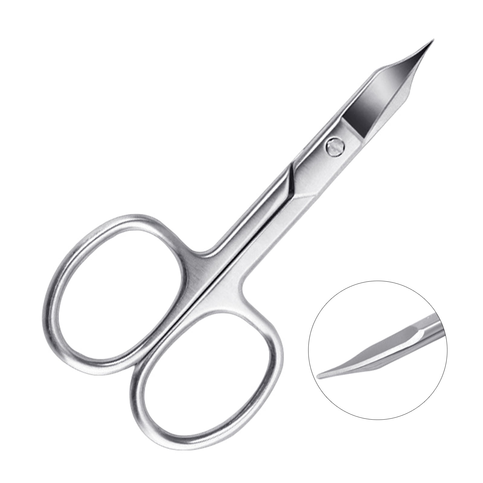 Dasbsug Pro Curved Nail Scissors for Fingernails and Toenails Sharp ...