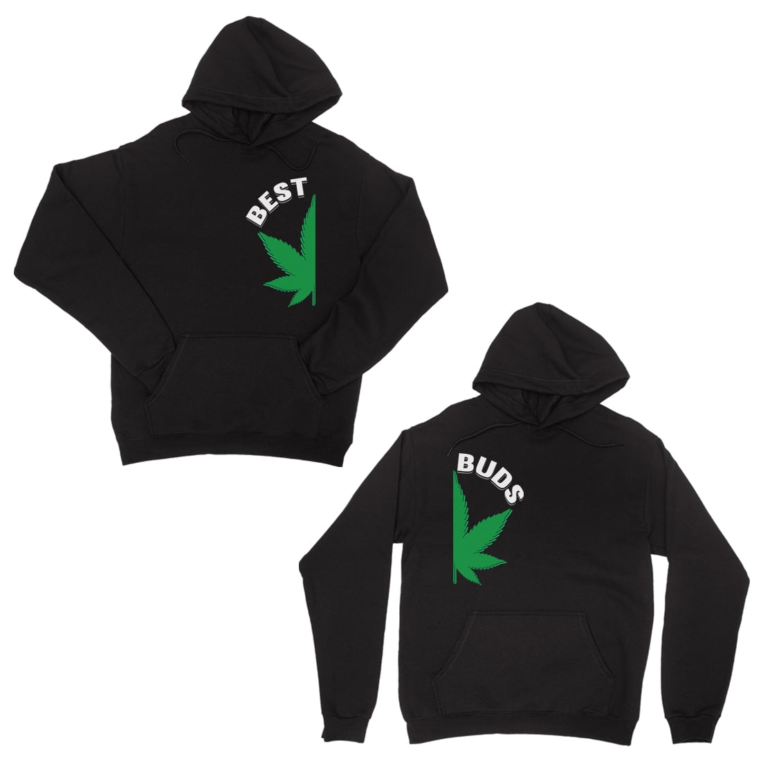 Best Buds Marijuana Black Matching Couple Hoodies For Wedding Gift best-buds-marijuana-black-matching-couple-hoodies-for-wedding-gift