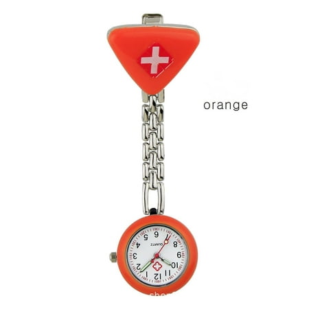 Veeki Nurse Strap Luminous Pointer Hospital Nurse Triangle Wall Watch ...