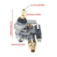 Multi Outlet Gas Valves Assembly Safety Valves for Embedded Kitchen Use ...