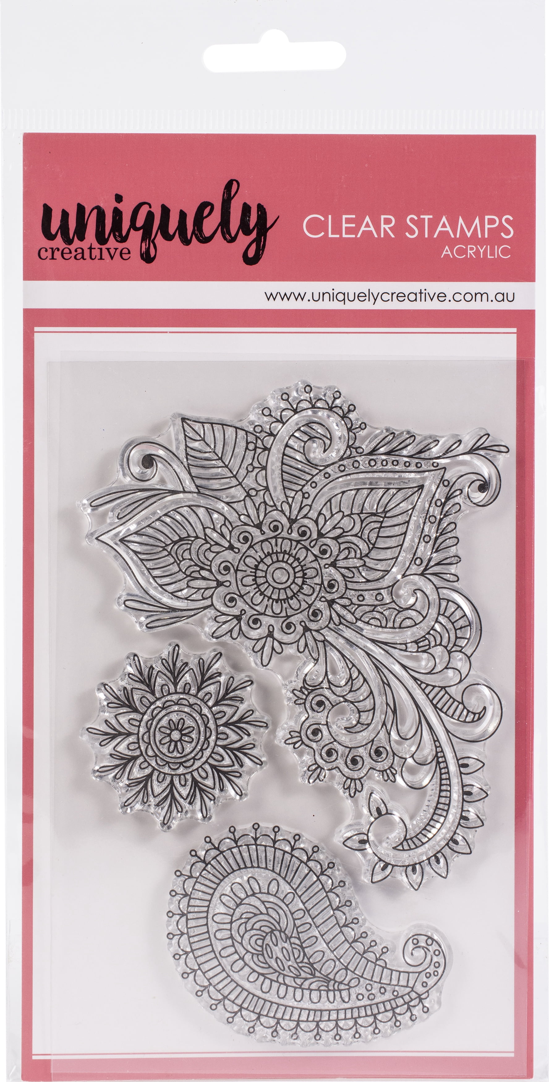 Uniquely Creative 4"X6" Acrylic Stamps-Arty Doodles - Walmart.com