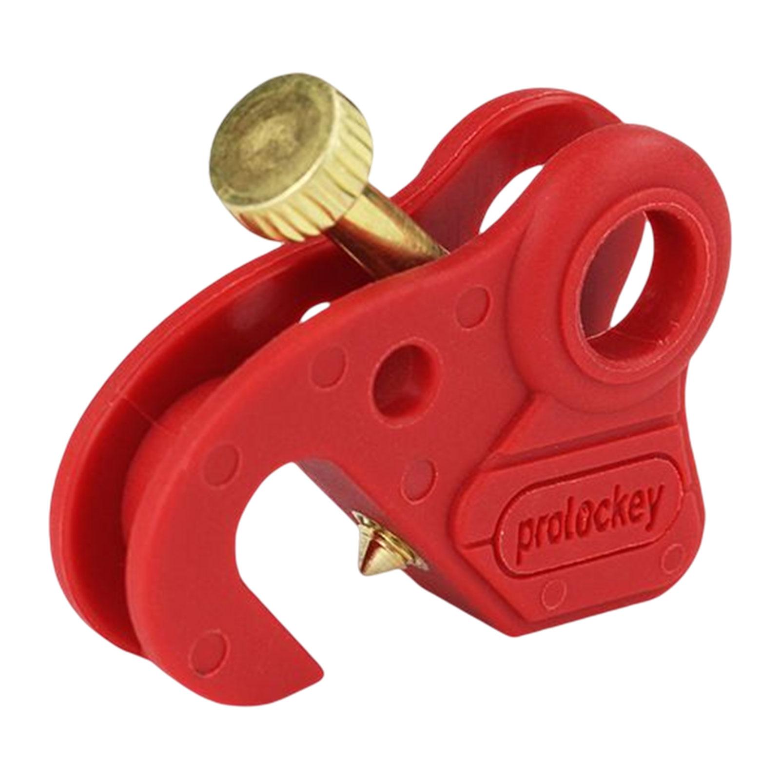 Red Universal Circuit Breaker Lock Lockout Multifunctional Simple to ...