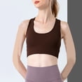 COMVALUE Women's Active Total Train Medium Support Racerback Sports Bra ...