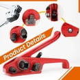 Heavy Duty Strapping Kit for Pallet Packaging – Manual Steel Banding ...