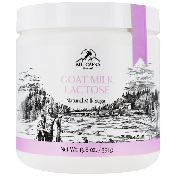 Mt. Capra Products - Goat Milk Lactose Powder - 13.8 oz. - Walmart.com