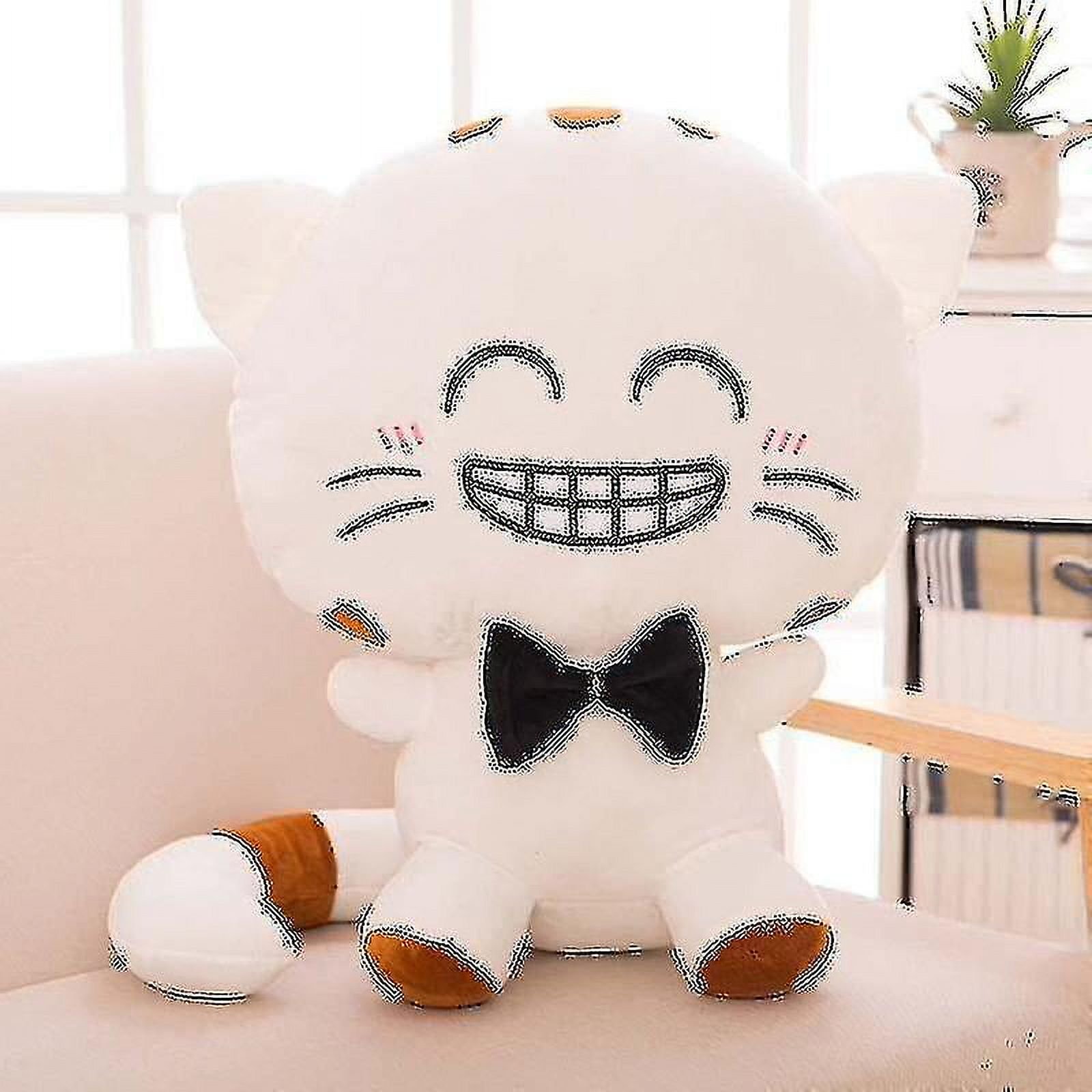 Click here for Assaax Childrens Cute Big Face Bow Tie Cat Plush D... prices