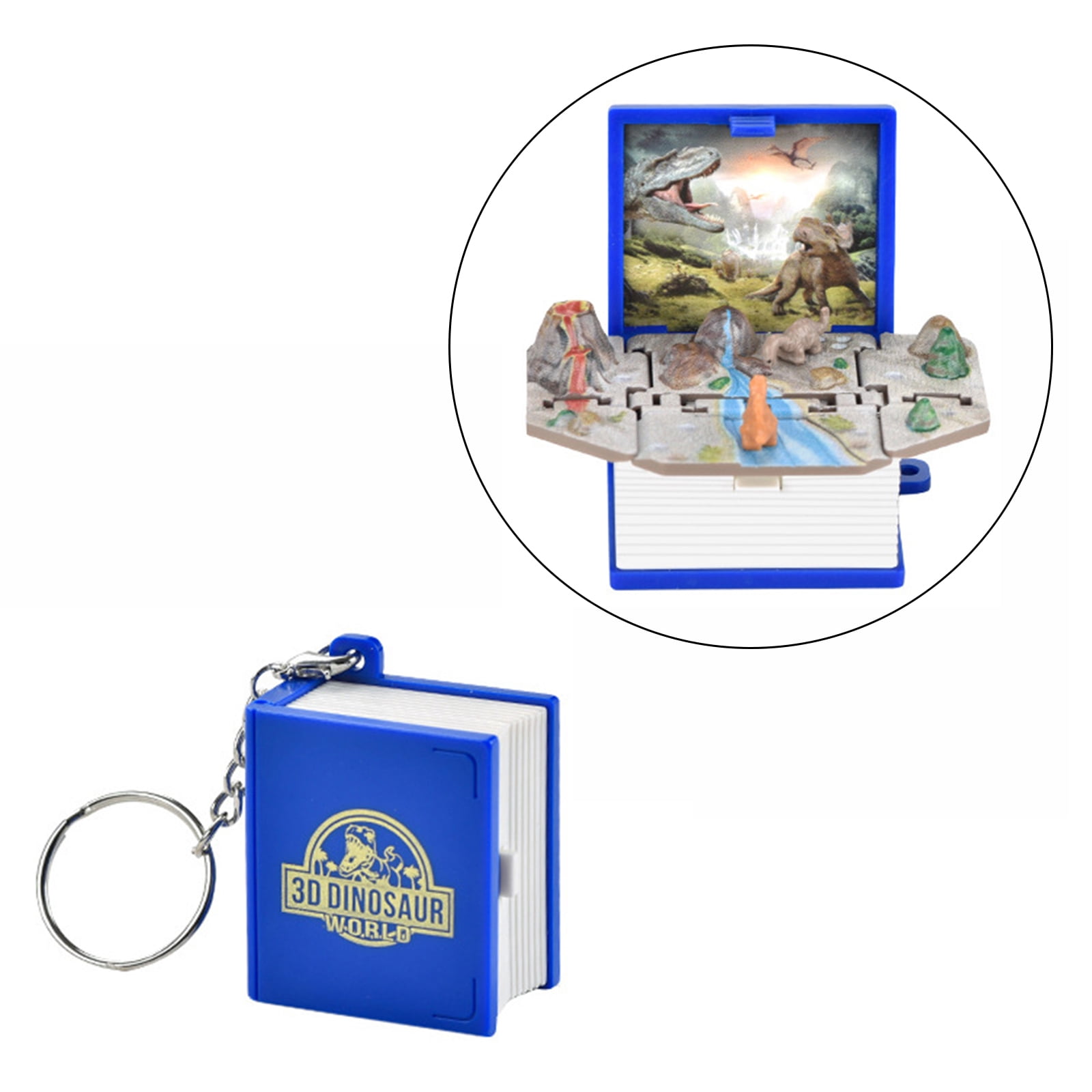 for Pop Up 3D Mini Dinosaurs Keychain Toy Anxiety Stress Relief Dino ...