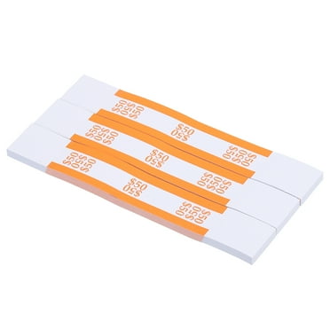 BankSupplies Bill Strap Rack, Champagne, 6-Compartment Money Organizer ...