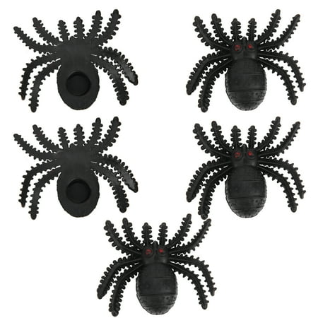 Sonew 5pcs Fake Spider Props Simulation Spider Model Toy Horror ...
