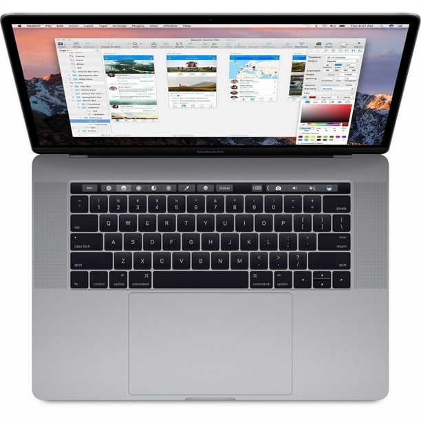 Restored Apple MacBook Pro MLH32LL/A 15.4" 16GB 256GB X4 2.6GHz, Space ...