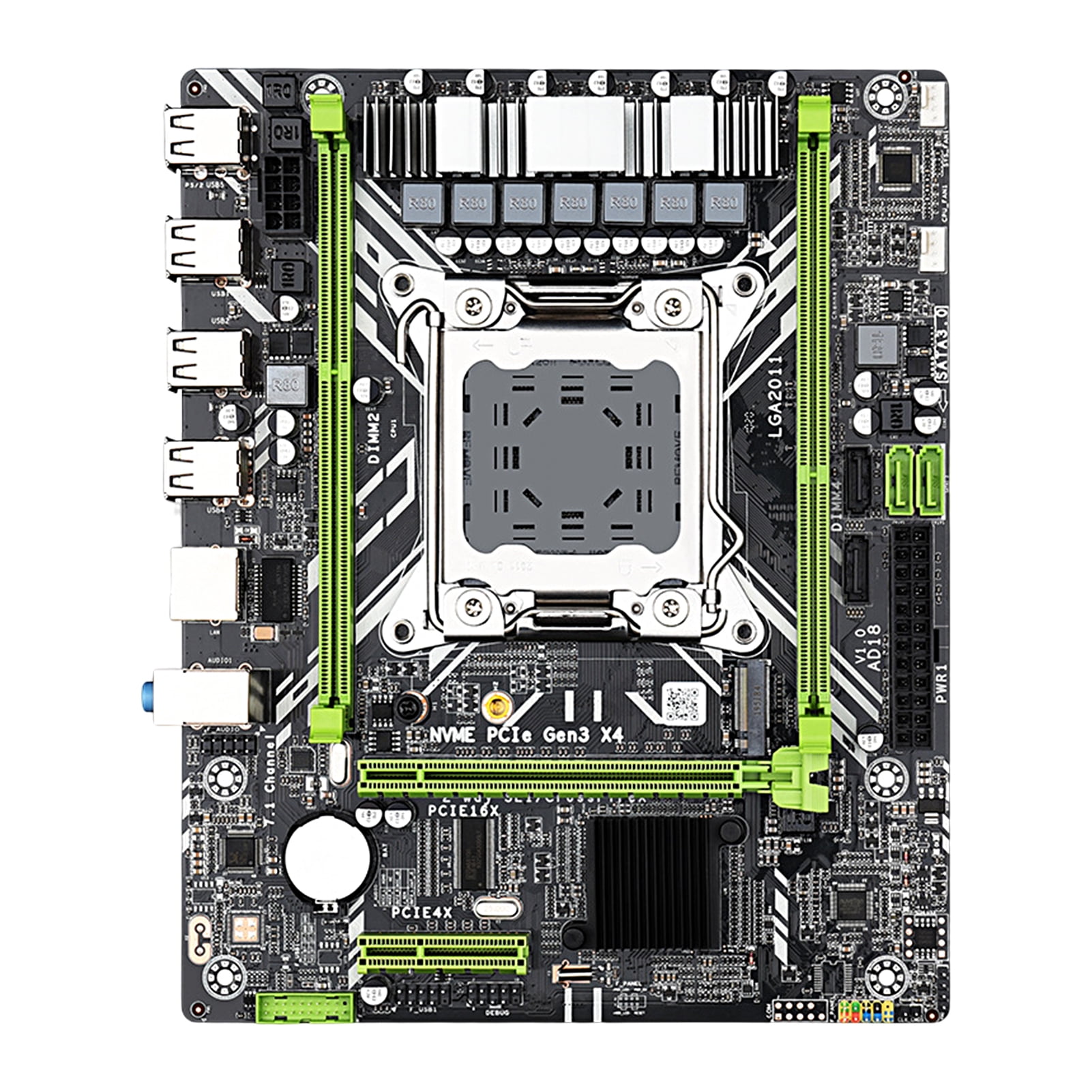 Lomubue X79D Game Mainboard Chip Fast Speed Efficient Compact Two ...