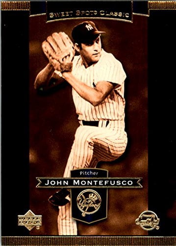2003 Sweet Spot Classics #46 John Montefusco MLB Baseball Trading Card ...