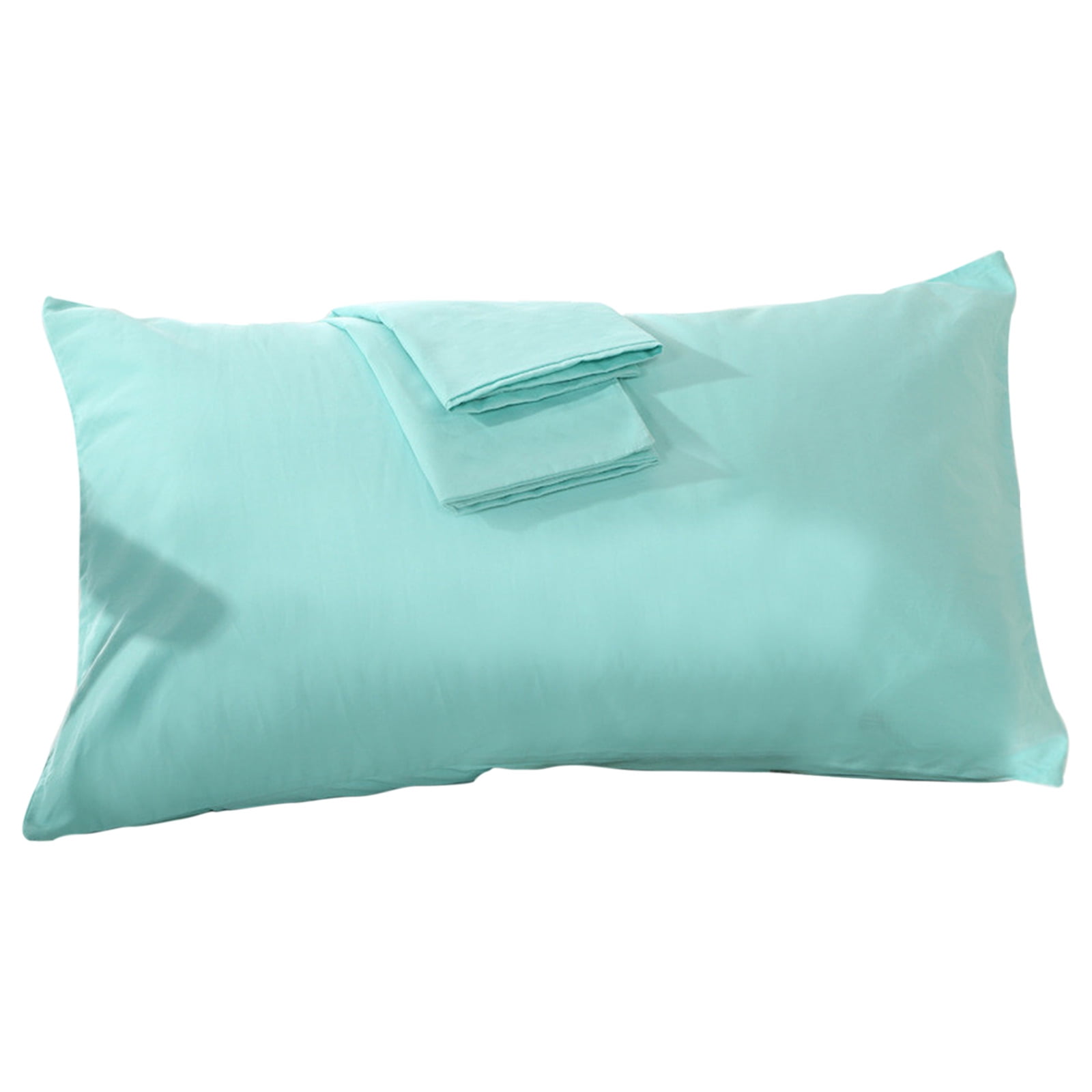naioewe Cotton Solid Color Pillowcases Pillow Cover for Home Bedroom ...