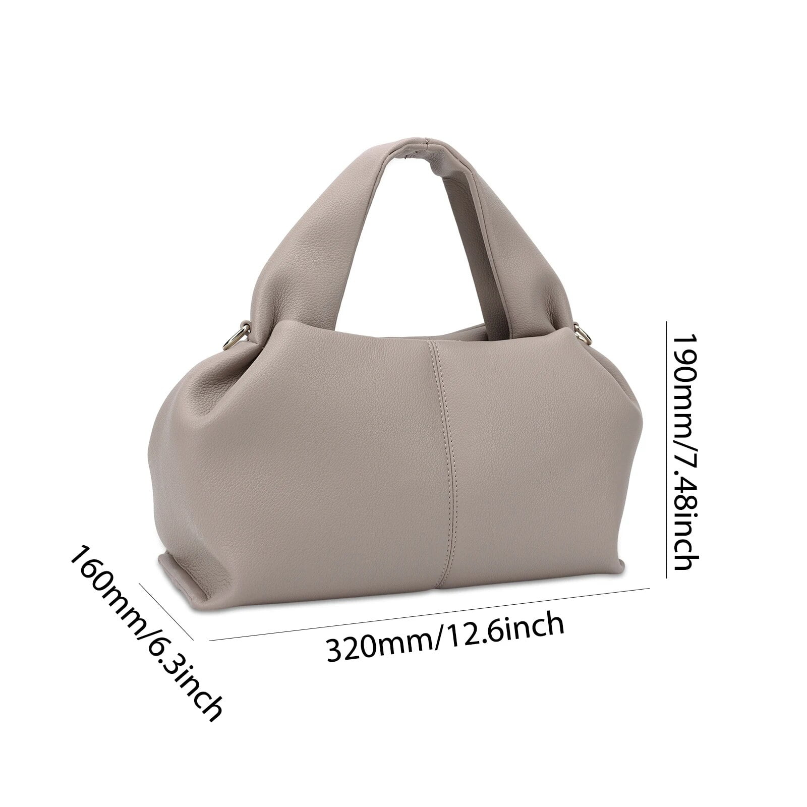 Click here for Yening Cowhide Leather Luxury Handbag For Women De... prices