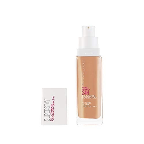 Base Líquida de Maquillaje Maybelline Super Stay full coverage, color Honey, 28ml | Bodega ...