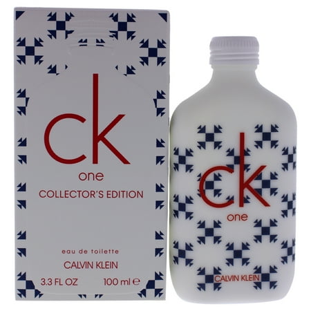CK One by Calvin Klein for Unisex - 3.4 oz EDT Spray (Collectors Bottle ...