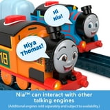 Thomas & Friends Talking Nia Toy Train, Motorized Engine with Phrases ...
