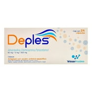 Amantadina, Clorfenamina, Paracetamol Deples pediátrico 2.50 g / 0.10 g ...