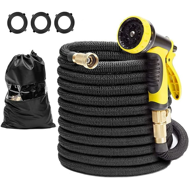 25FT Expandable Garden Water Hose Retractable Extensible Hoses ?Leak ...