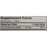 Major Ferosul Tablets, 325 mg, Green, 100 Count - Walmart.com