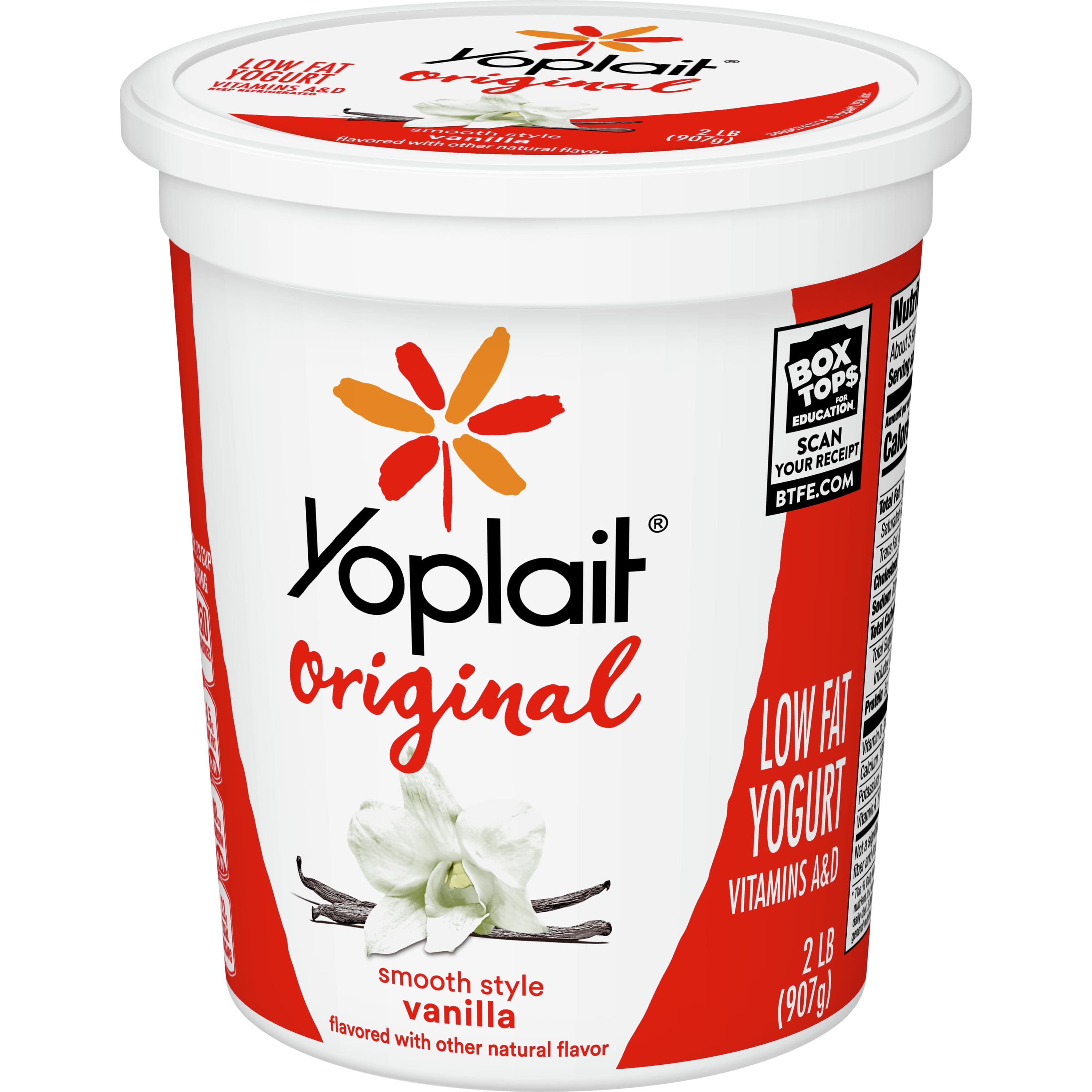 Yoplait Low Fat Vanilla Yogurt Nutrition Facts | Besto Blog