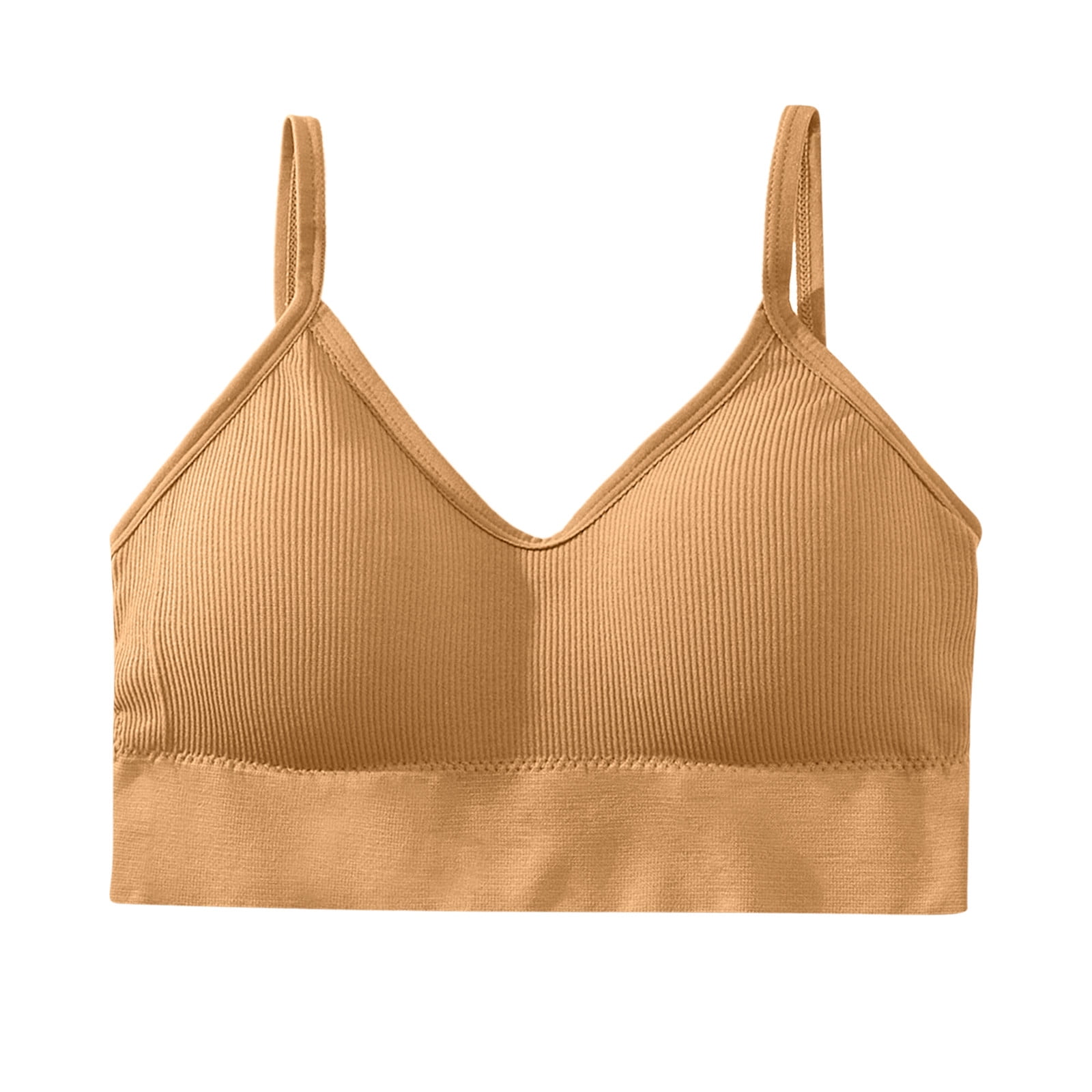 GWAABD Tank Crop Tops for Women Seamless U Shaped Sports Sling Wrapped ...
